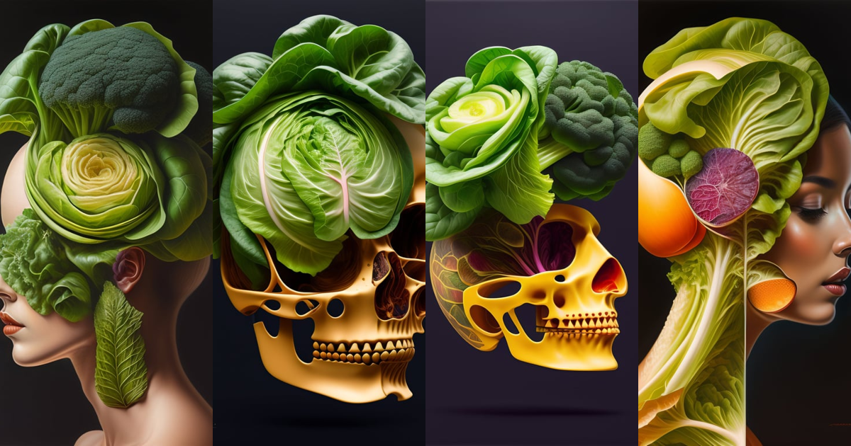 Lexica - The anatomy of a head of lettuce, an ultrafine detailed ...