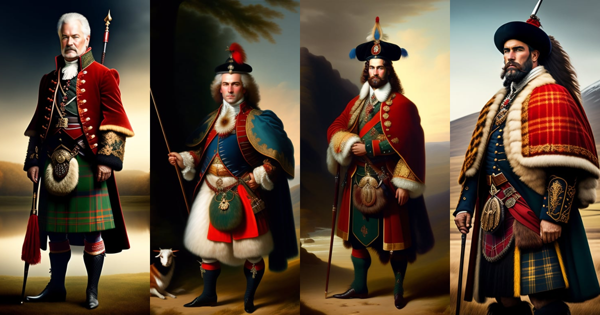 Lexica - 18th century Scottish highlander
