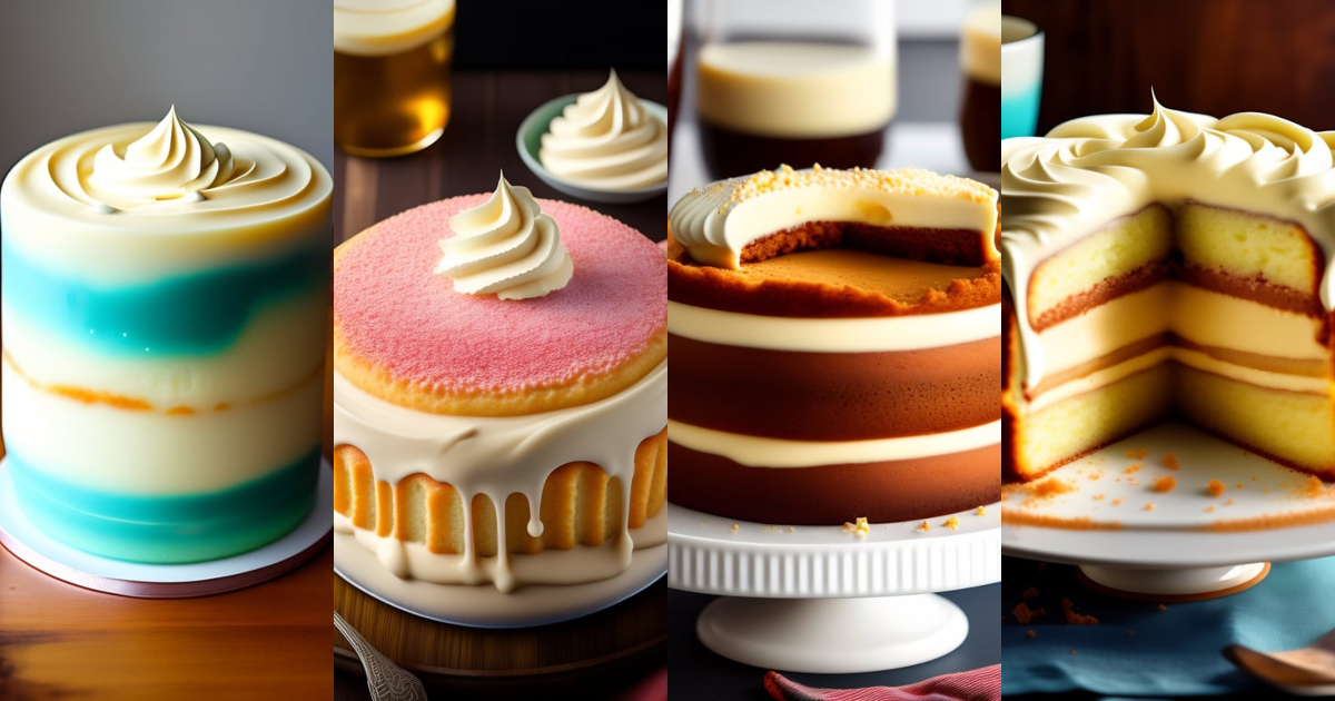 Lexica - Cake cream vanilla filling