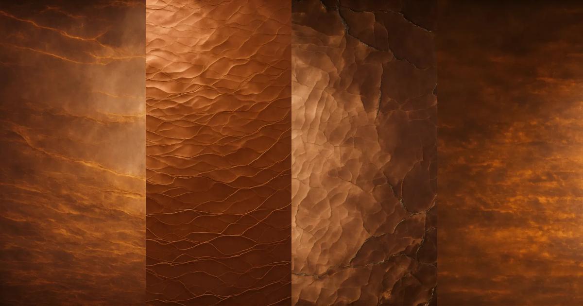 Lexica - A brown texture with flashes of light