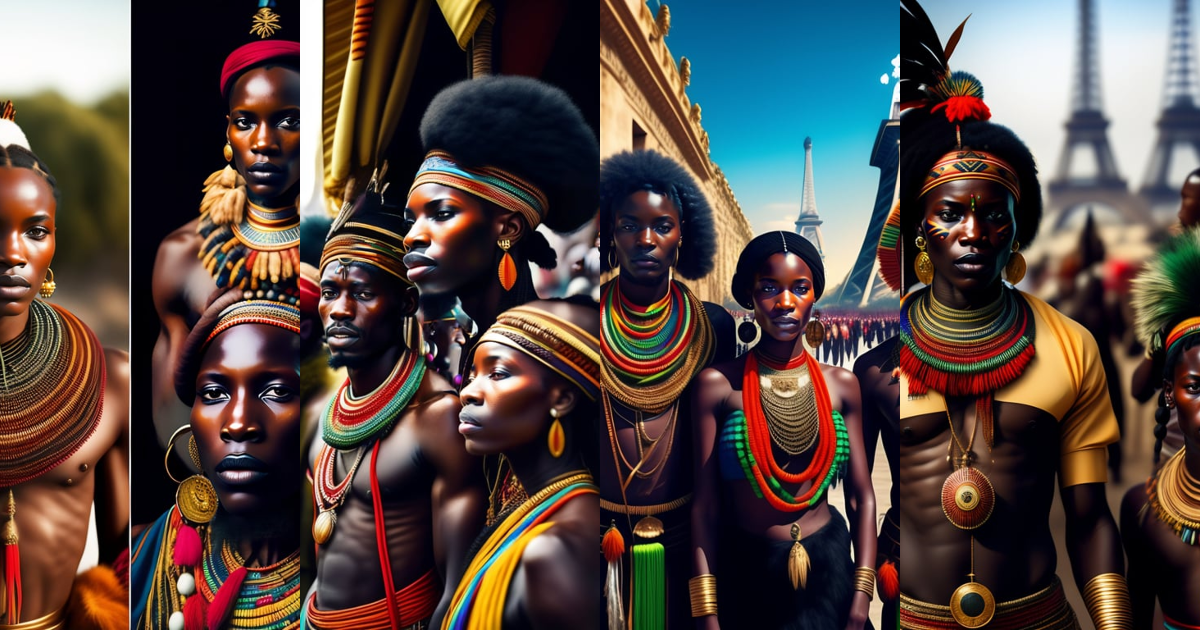 Lexica - African tribe in paris