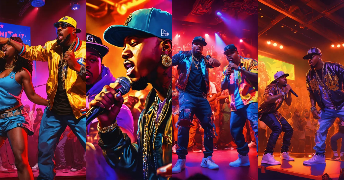 Lexica - Pop art, hyperrealist portrait of battle rapper "Geechi Gotti ...