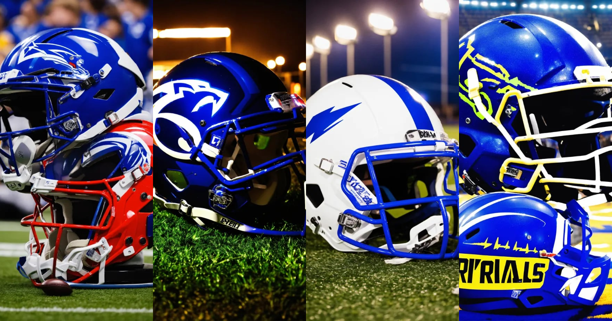 Lexica - Football game high school rivals lightning vs wild cat neon ...