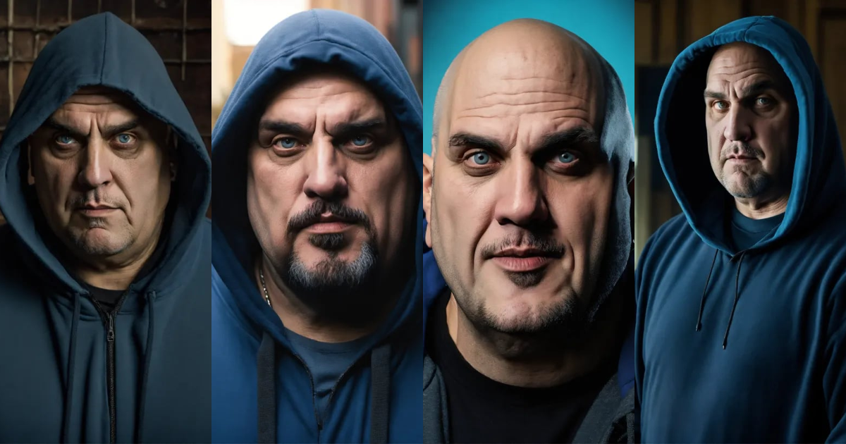 Lexica - UNCLE FESTER JOHN FETTERMAN WEARING A HOODIE OVER HIS HEAD ...