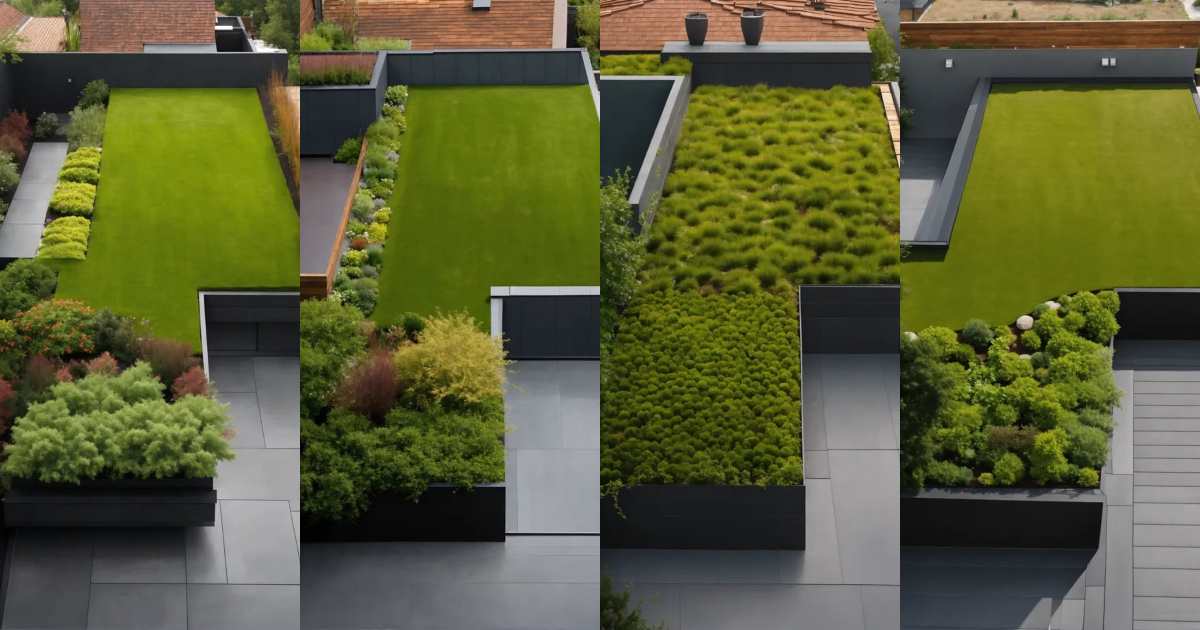 Lexica - Landscape roof design,modern
