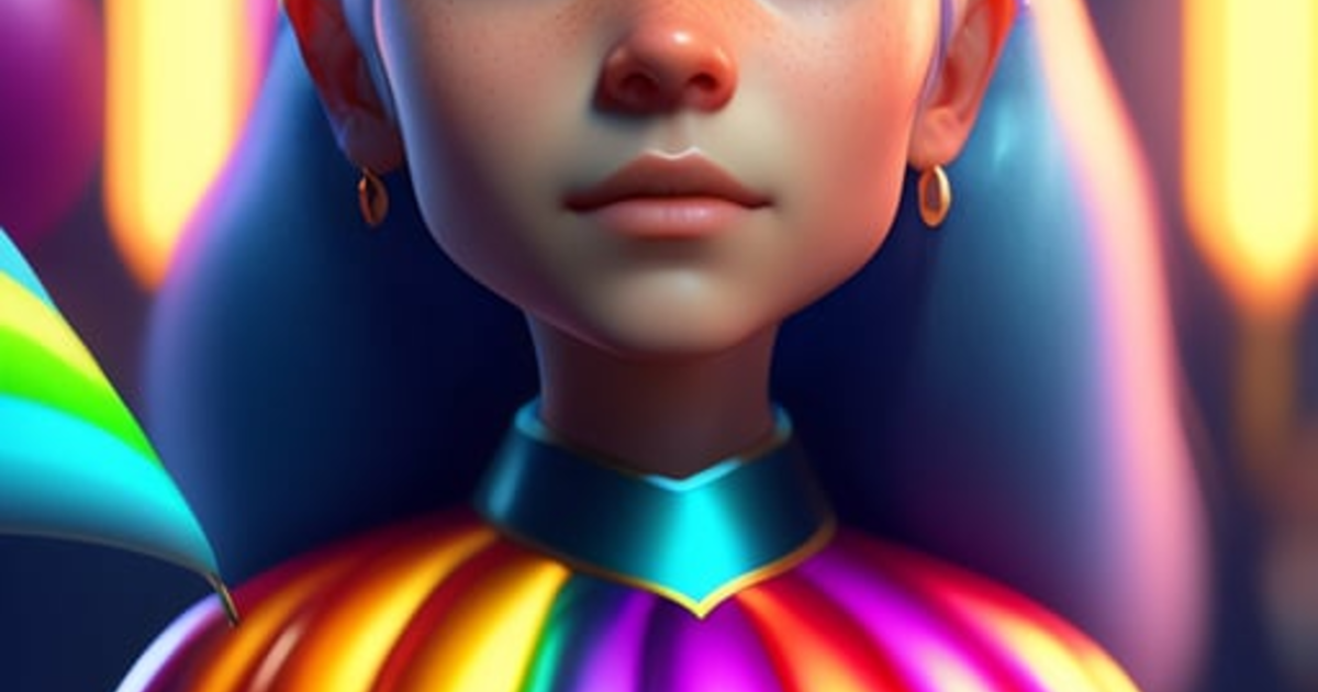 Lexica - Rainbow girls ,unreal engine, cozy indoor lighting, artstation ...
