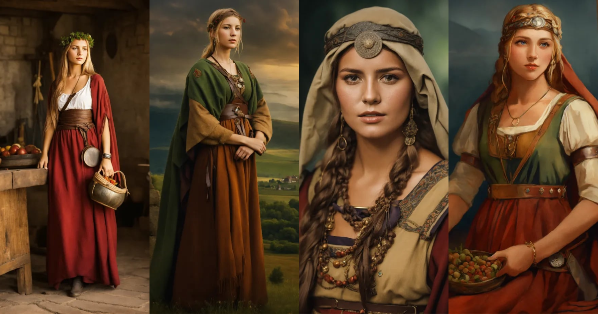 Lexica - Germanic migration era woman