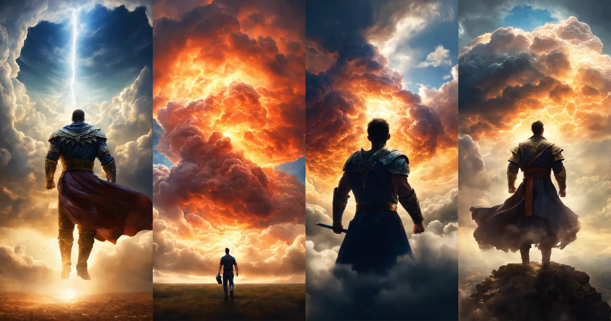 Lexica - A living man shaped energy cloud, the personification of ...