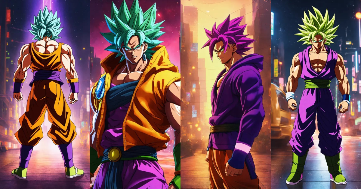 Lexica - Create a modern-day, humanized Broly in the style of Unreal 8D ...