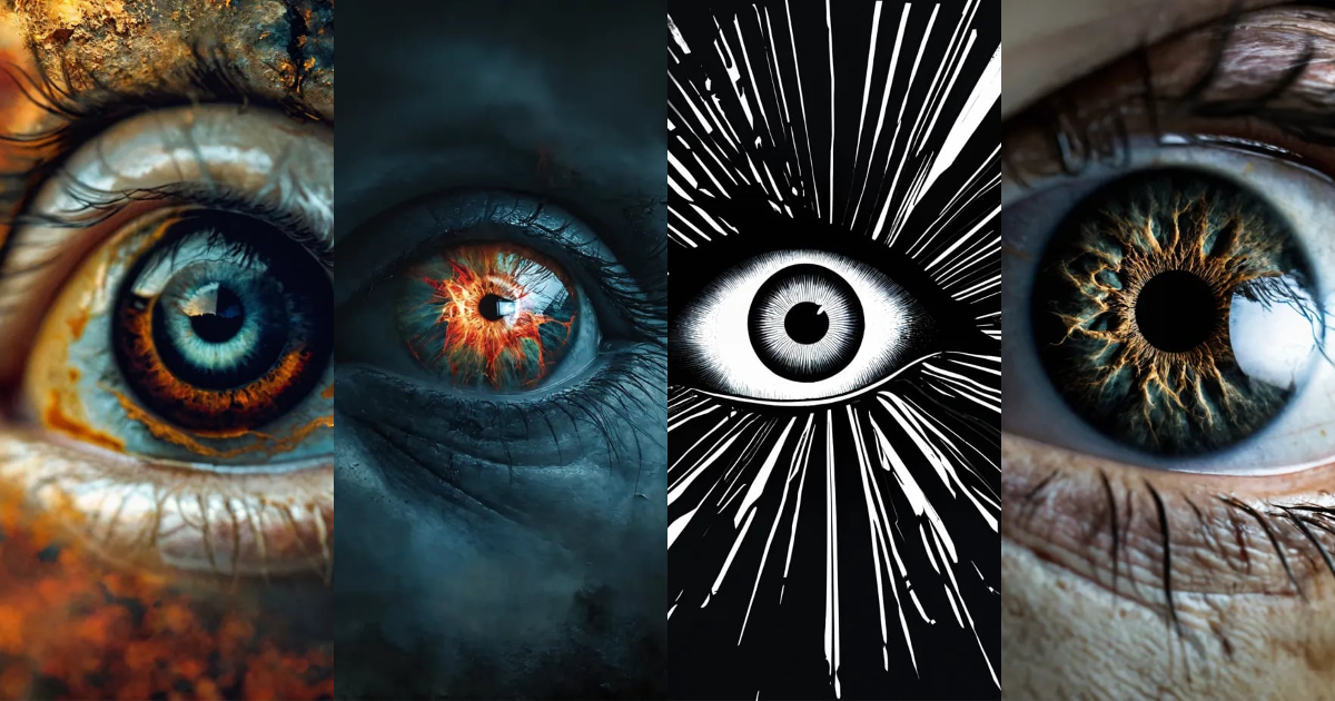 Lexica - It could be a graphic of an eye representing vision or a ...