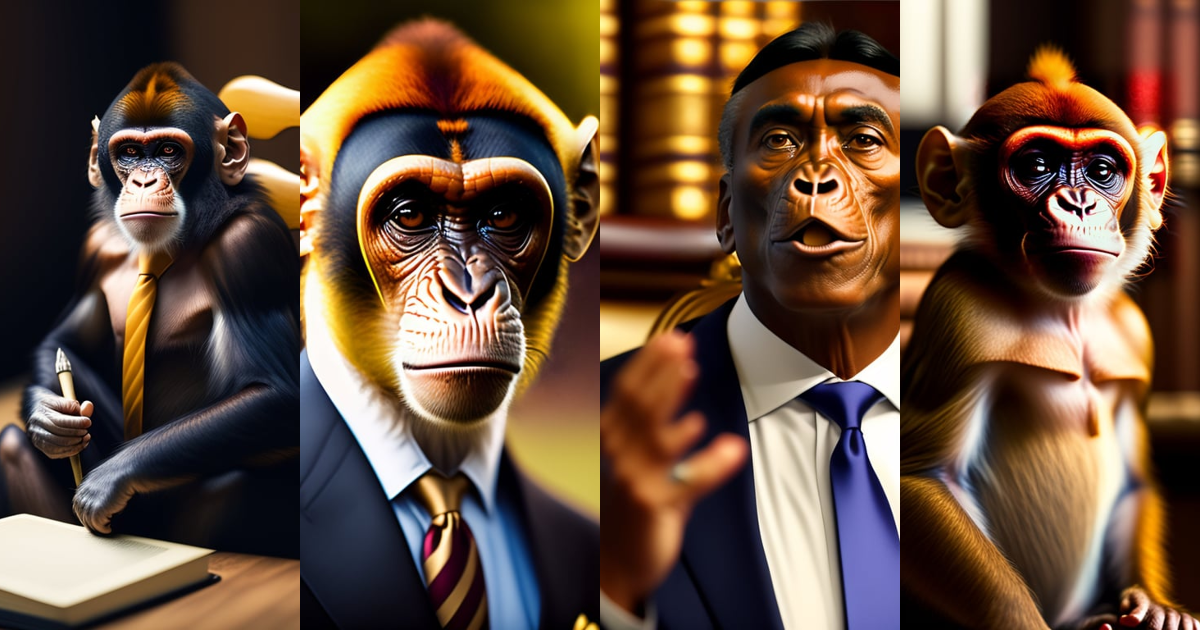 Lexica - Monkey lawyer