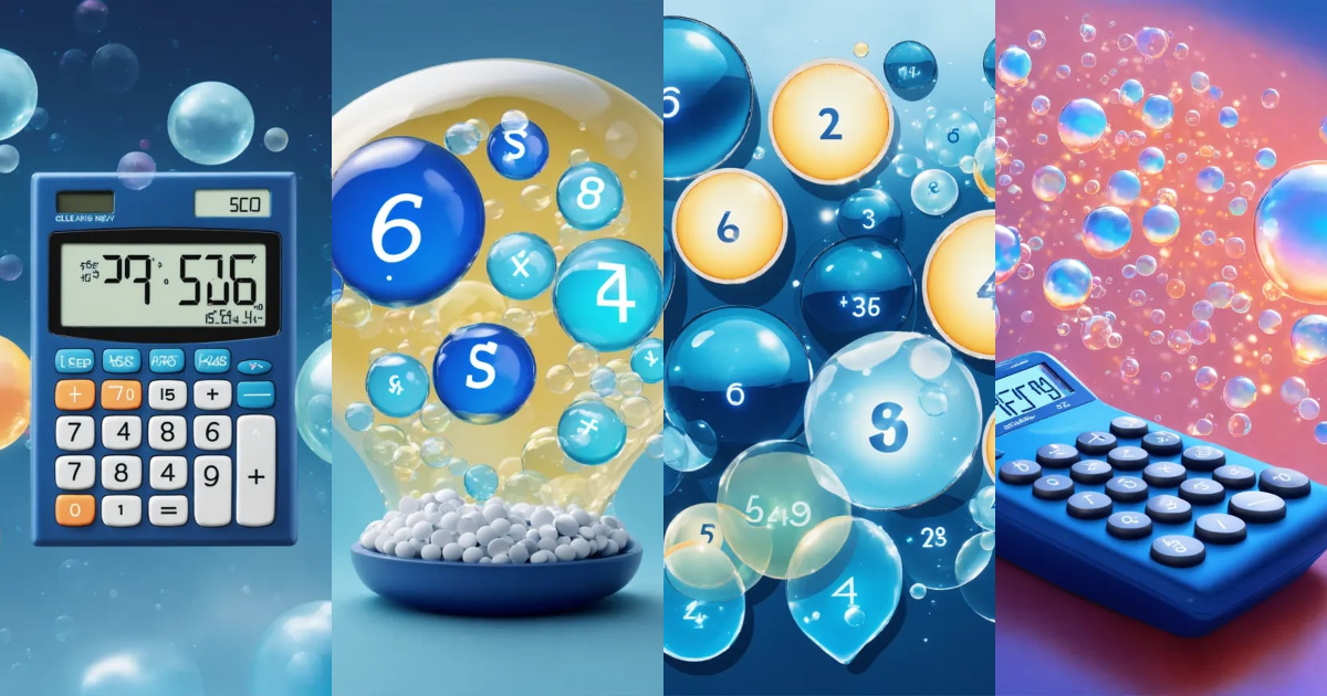 Lexica - Create an image where a calculator's buttons are transforming ...