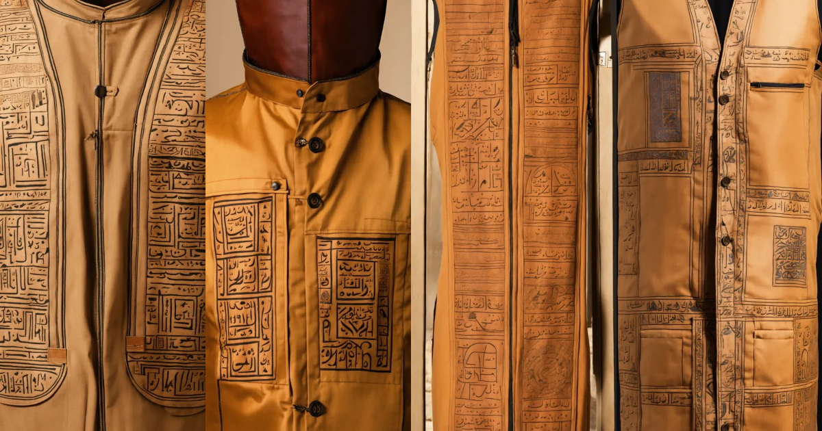 Lexica - A special design for the tour guide a 7-inch neck waistcoat ...