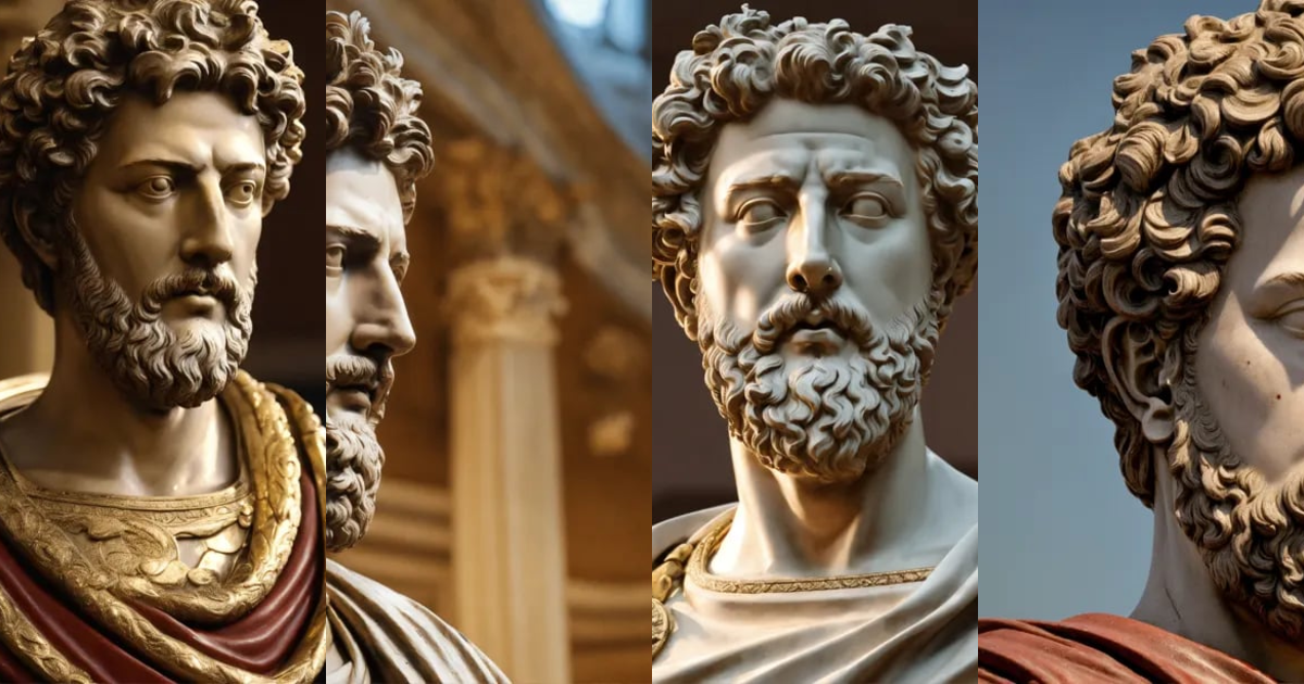 Lexica - Marcus Aurelius, oneheaded statue of Marcus Aurelius,realistic, 8k