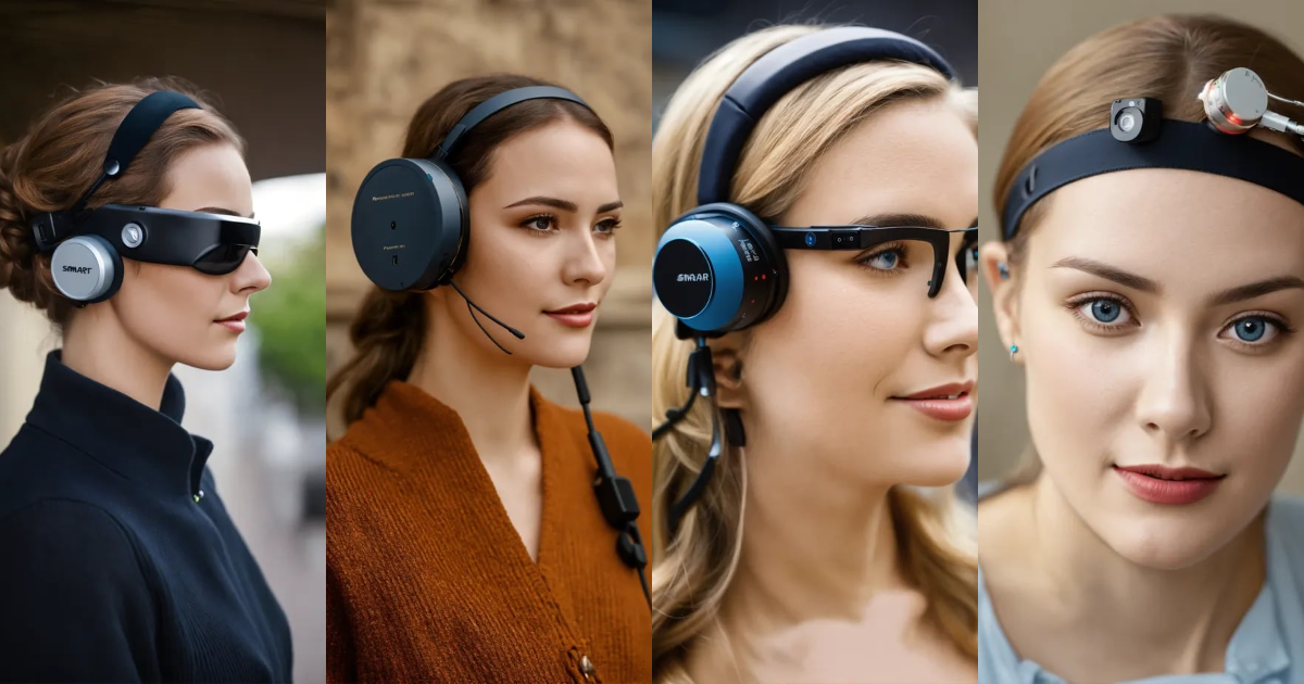 Lexica - Smart elegant small headband on partially sighted individual ...