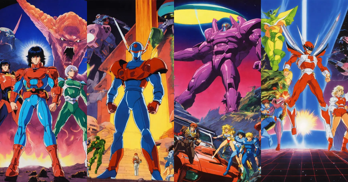 Lexica - 80s anime with powers fighting evil aliens