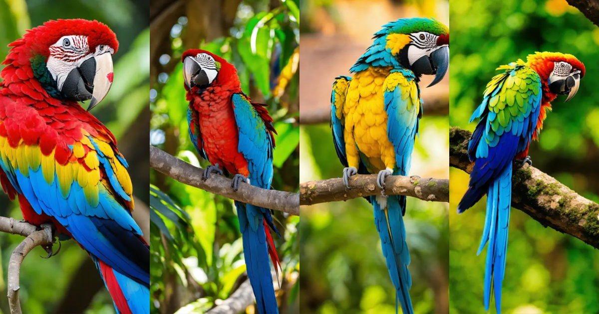 Lexica - True macaw of Puerto rico