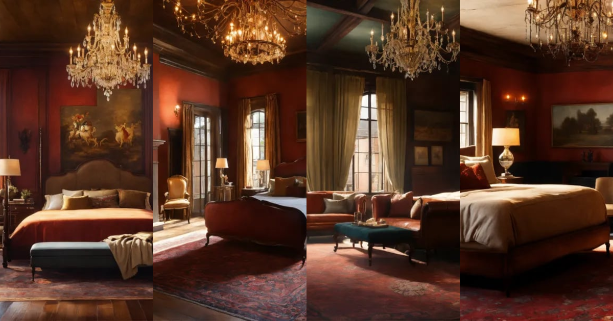 Lexica - Concept art of huge master bedroom, new Orleans, the originals ...