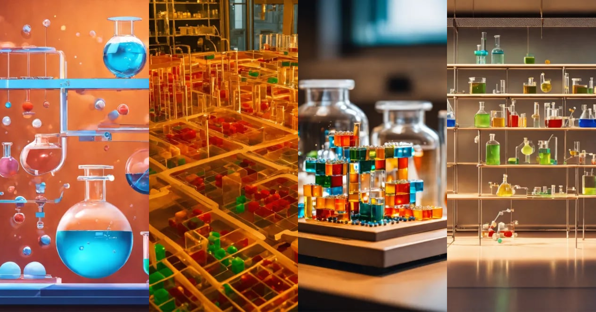 Lexica - Molecular building blocks, laboratory environment