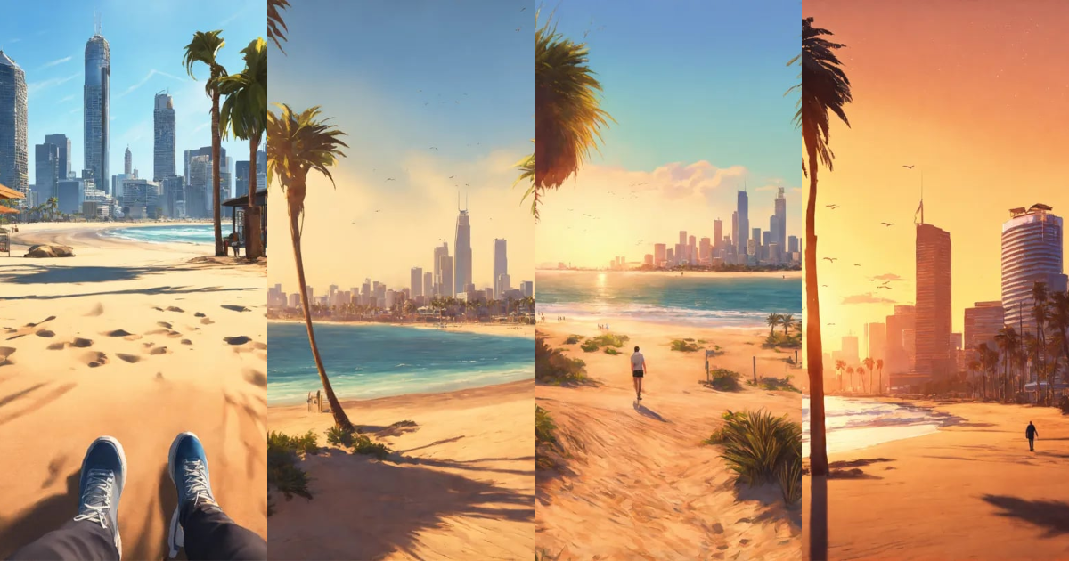 Lexica - First person view of standing on sunny south west Australian ...