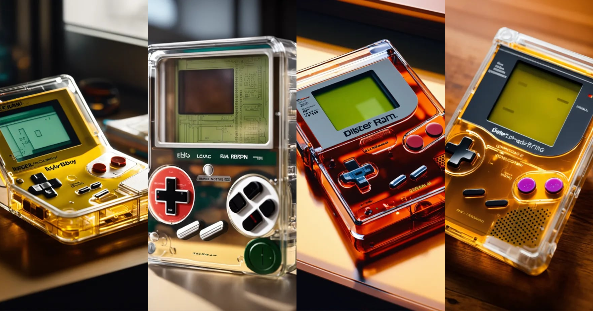 Lexica - A see through polycarbonate game boy designed by Dieter Rams ...