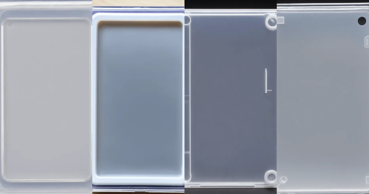 Lexica - (((Blank white))) a picture of a PVC tcg plastic casing ...