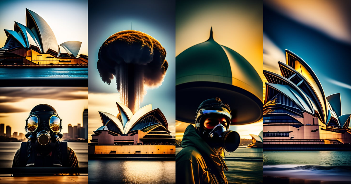 Lexica - Sydney Australia, Sydney opera house, post apocalyptic ...