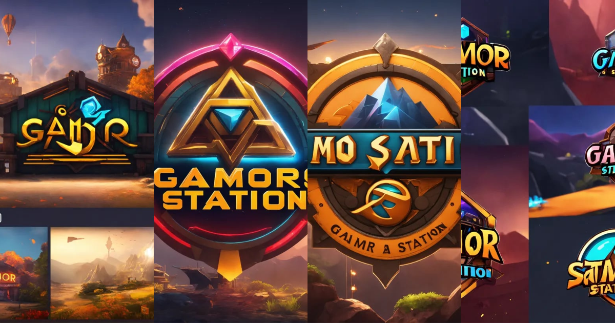 Lexica - Generate a unique and visually captivating logo for 'Gamor ...