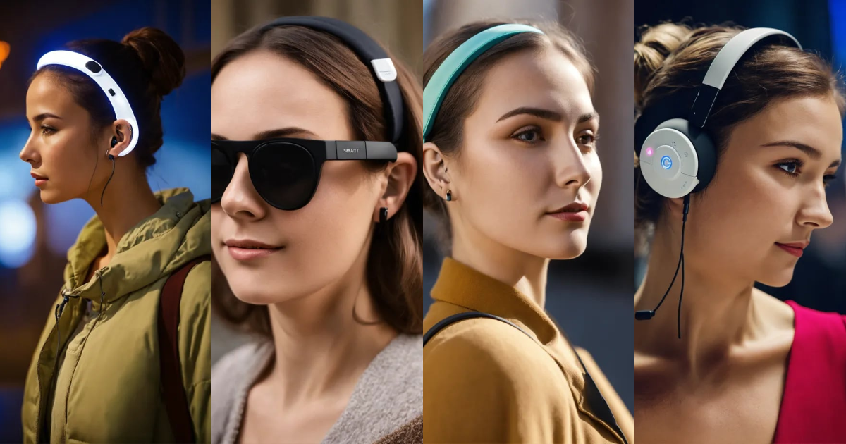 Lexica - Smart elegant small headband on partially sighted individual ...