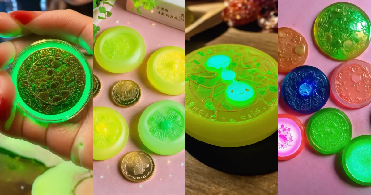 Lexica - Bio organism luminous squishy coin