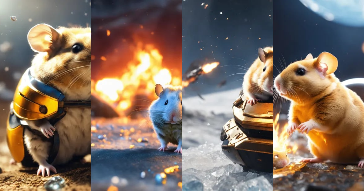 Lexica - "armor_plated_hamsters, charging, real_animals, explosions ...