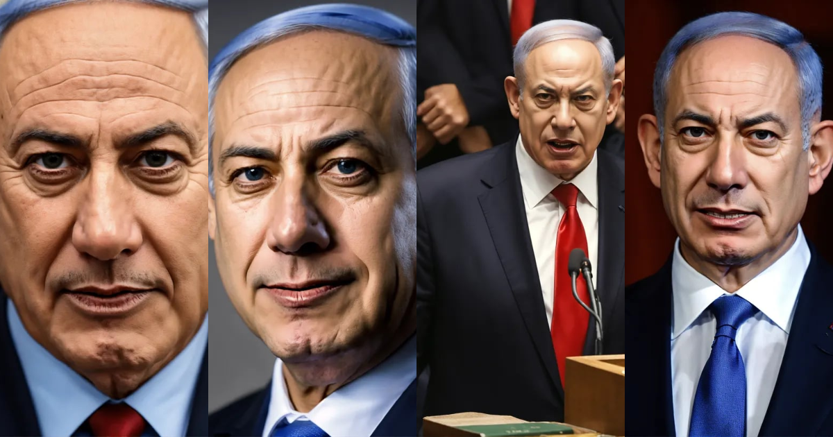 Lexica - Netanyahu The Israeli Prime Minister is terrifyingly similar ...