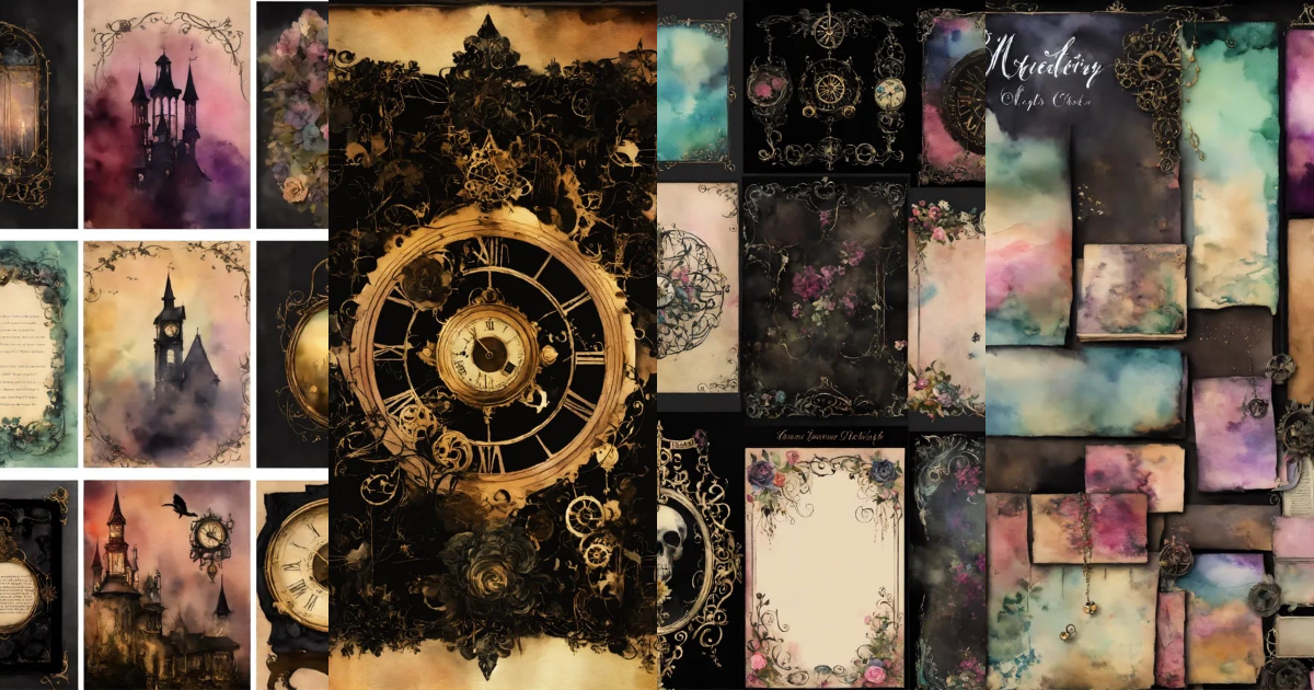 Lexica - Shabby chic dreamy mist pastel junk journals Create detailed ...