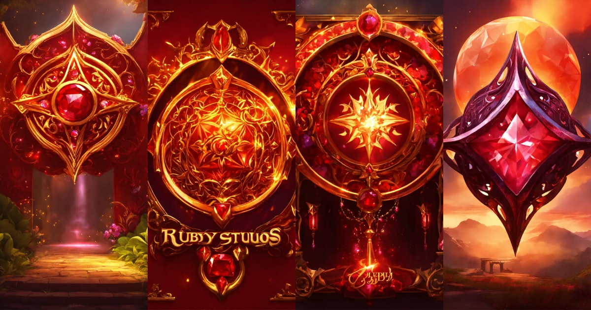 Lexica - Ruby Light Studios fantasy Logo