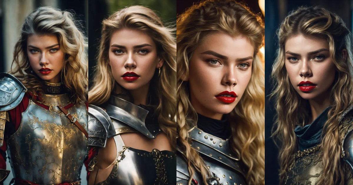 Lexica - Photo quality color portrait of young beautiful Stella Maxwell ...