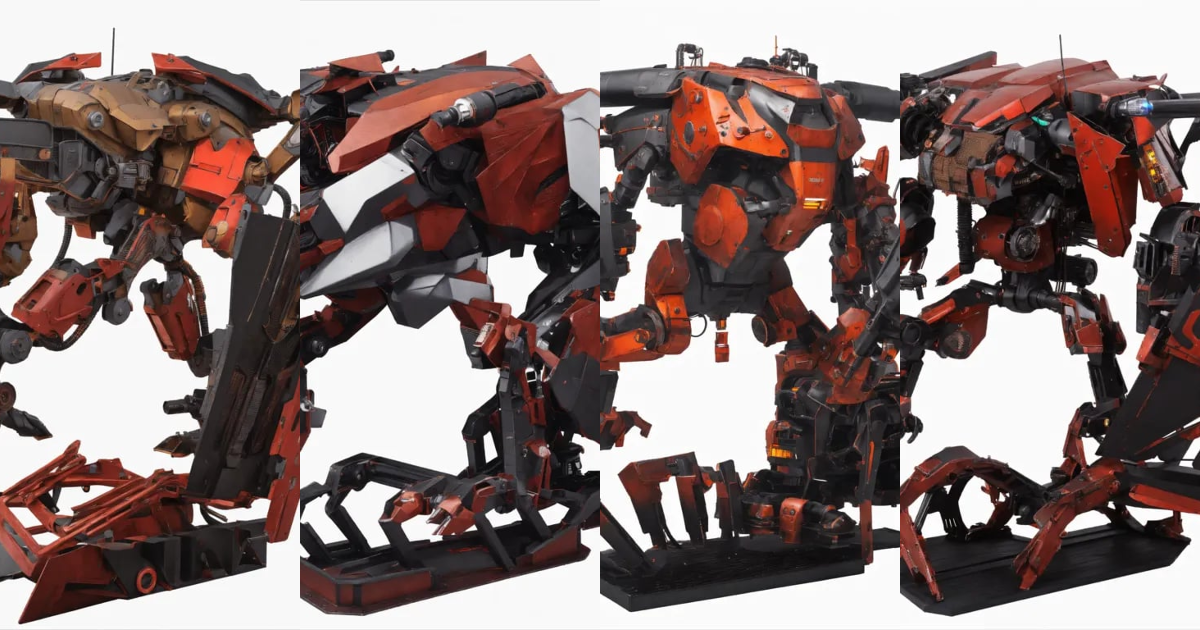 Lexica - Full body shot of a realistic android behemoth with ...