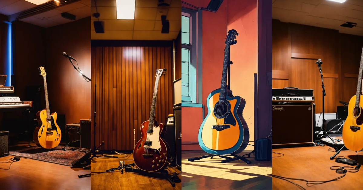 Lexica - Low quality liminal space empty band room lonely nostalgic ...