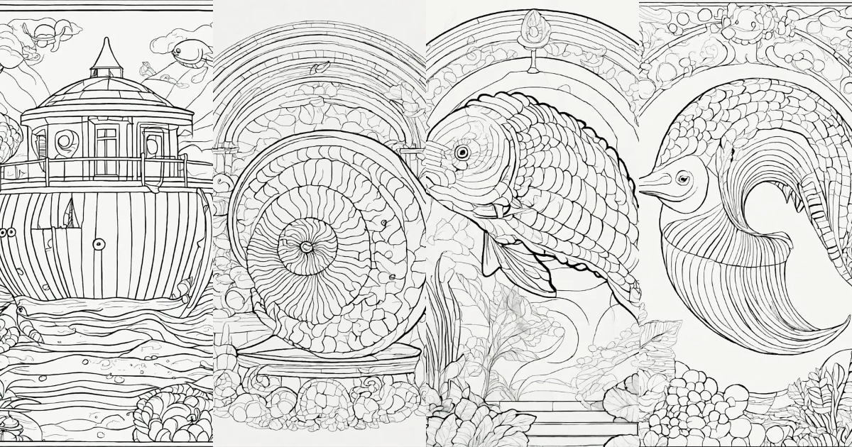 Lexica - Coloring book for preschoolers, simple lines drawings, no ...