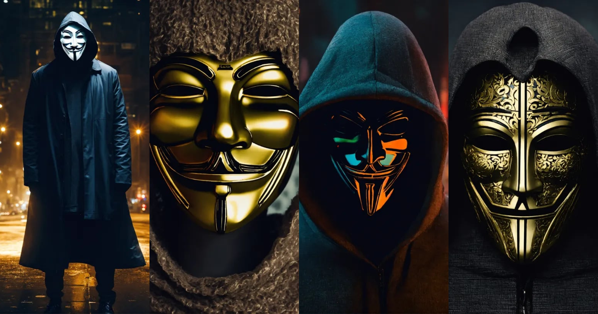 Lexica - Anonymous figure face