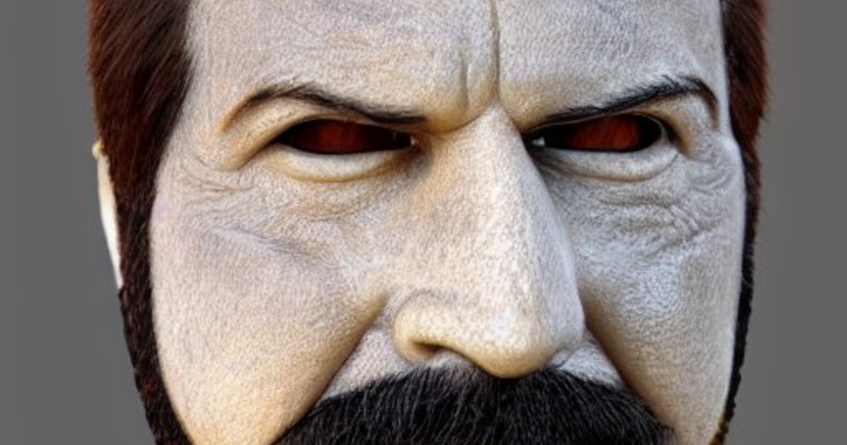 Lexica - Hyperrealistic dslr film still of mask billy mays made of ...