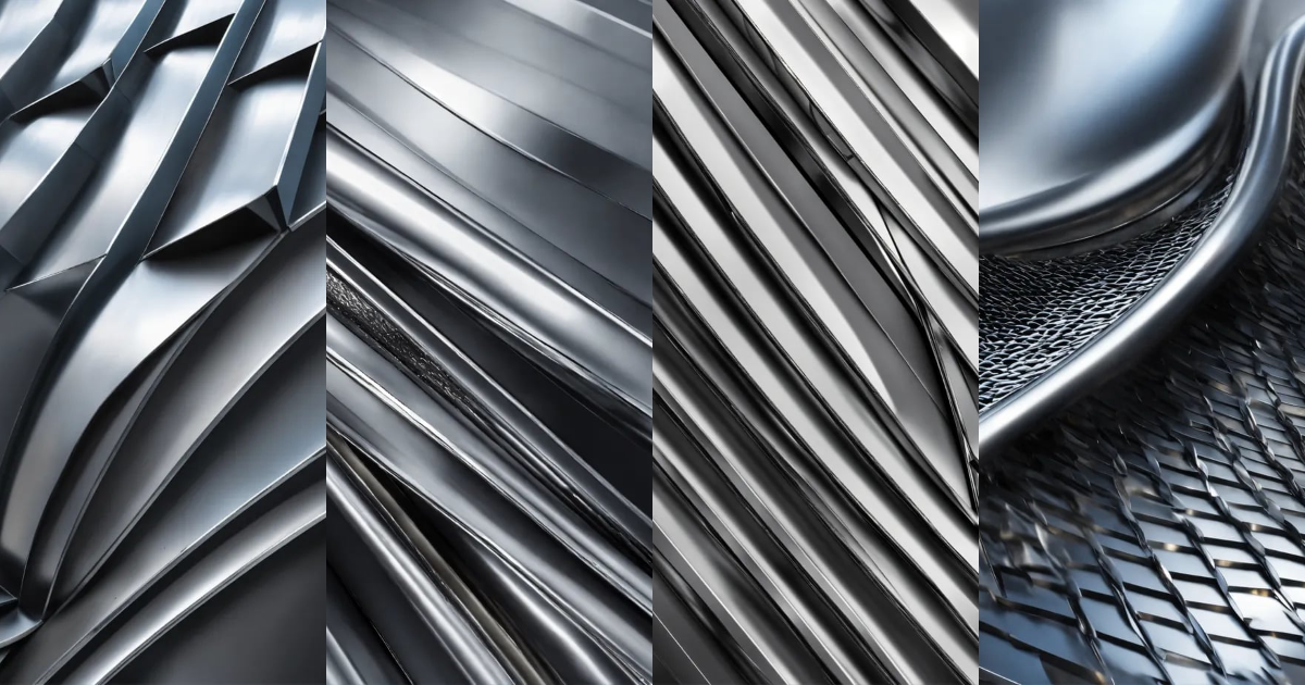Lexica - Creation of steel, steel texture, process, vector, silver ...