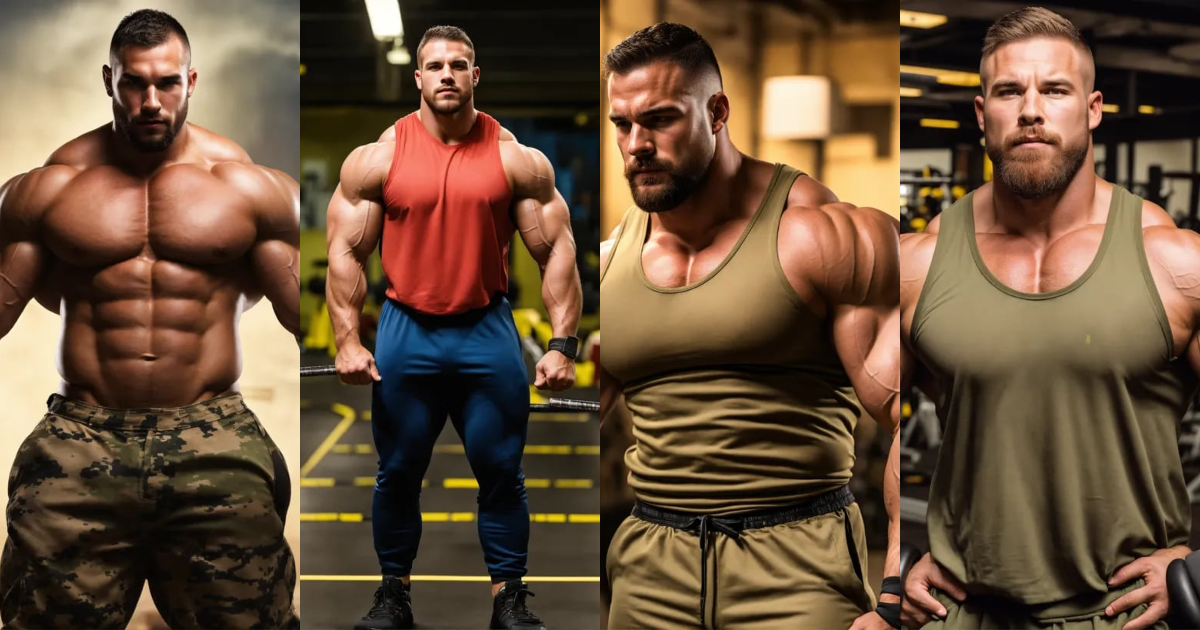 Lexica - 30-year-old man with big muscles, big bodybuilder, body like a ...