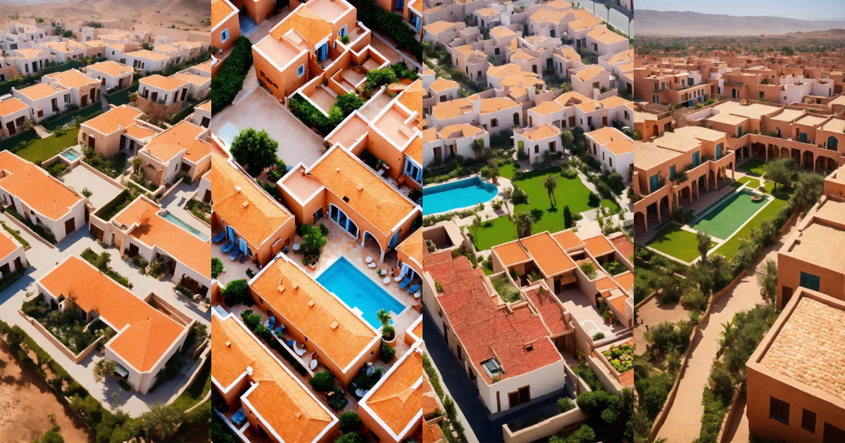 Lexica - A bird's-eye view, a residential mix used development, with ...