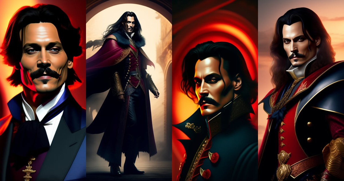 Lexica - Johnny Depp as Dracula in castlevania