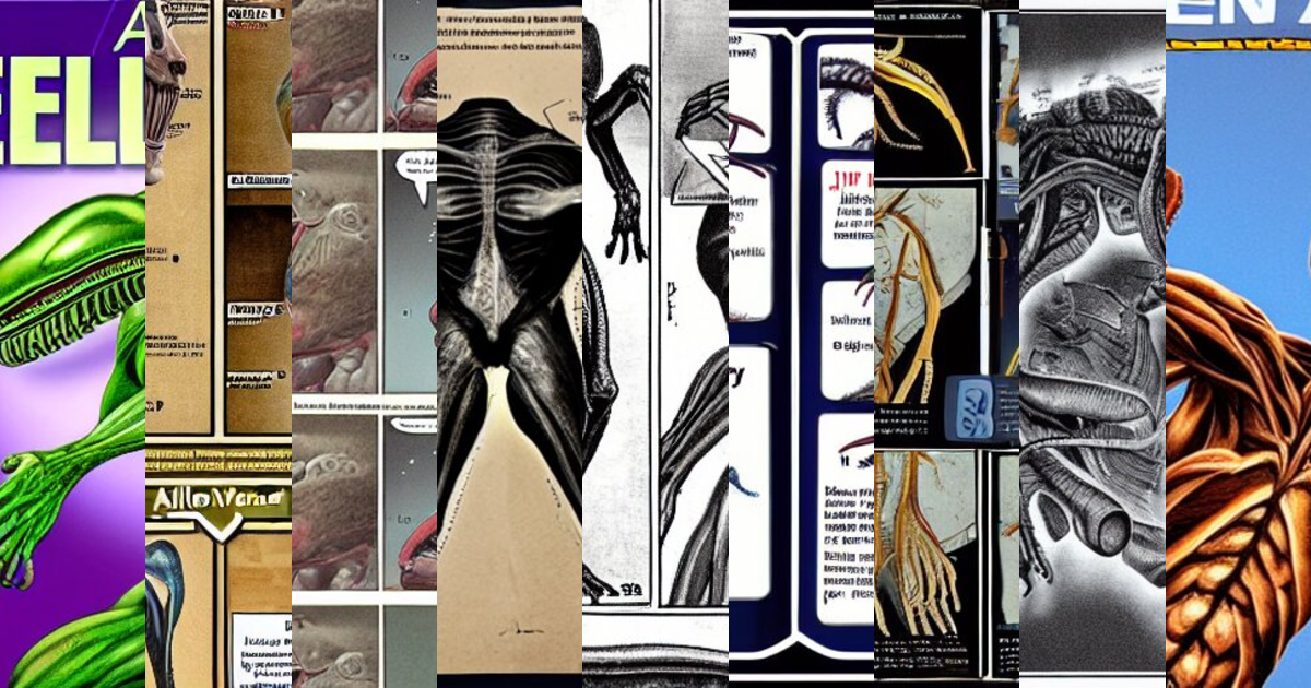 Lexica - Textbook on alien anatomy