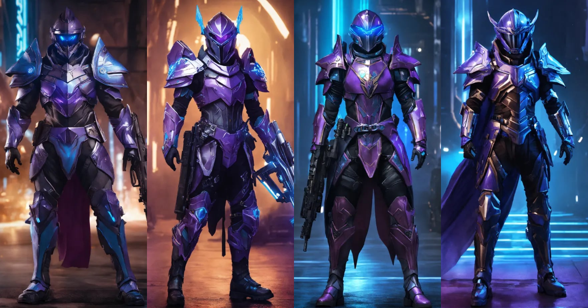 Lexica - Full body of a high elf sci fi soldier wearing heavy sci fi ...