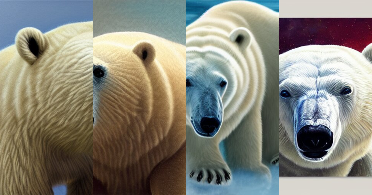 Lexica - Polar bear without skin or eyes holding costco membership card ...