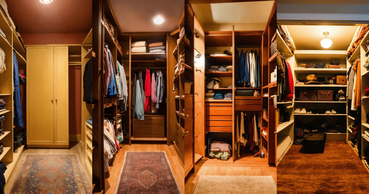 Lexica - Uncover my whereabouts inside a closet.