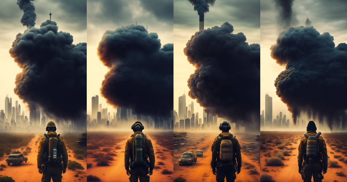 Lexica - Sydney Australia, post apocalyptic, mushroom cloud, disaster ...