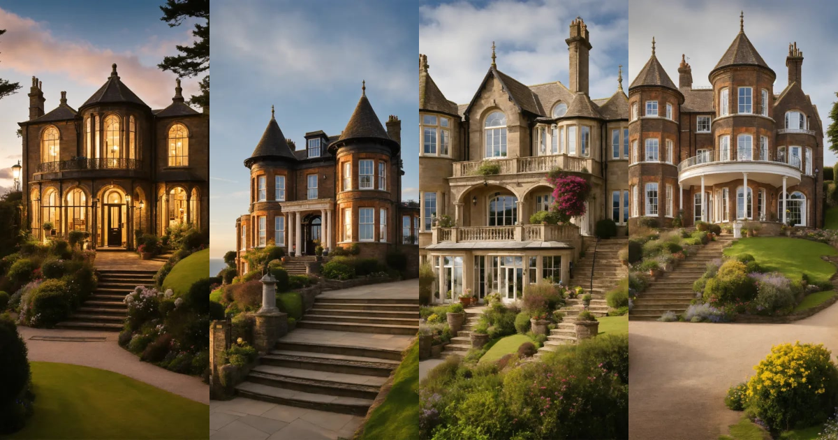 Lexica - Three story house on a Cliftop overlooking the sea in the UK ...